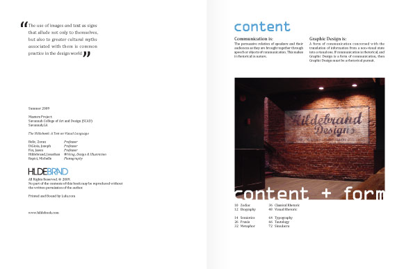 The Hildebook | A Text on Visual Language / An Application To Design ...
